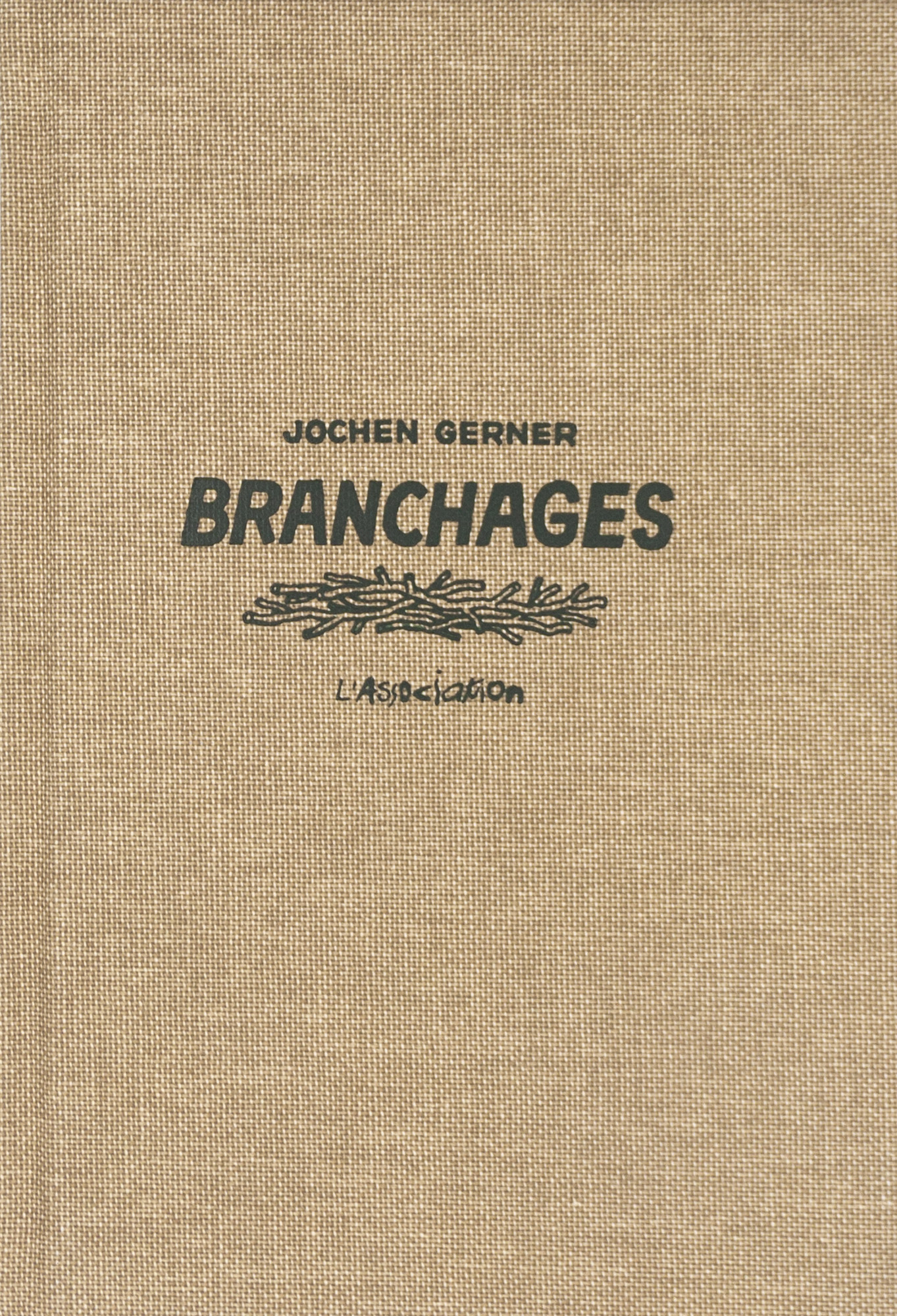 Branchages, Jochen Gerner – Peinture Fraiche