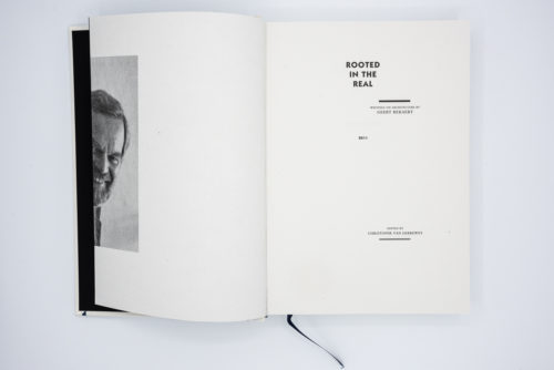 Rooted in the real – Writtings on architecture by Geert Bekaert ...