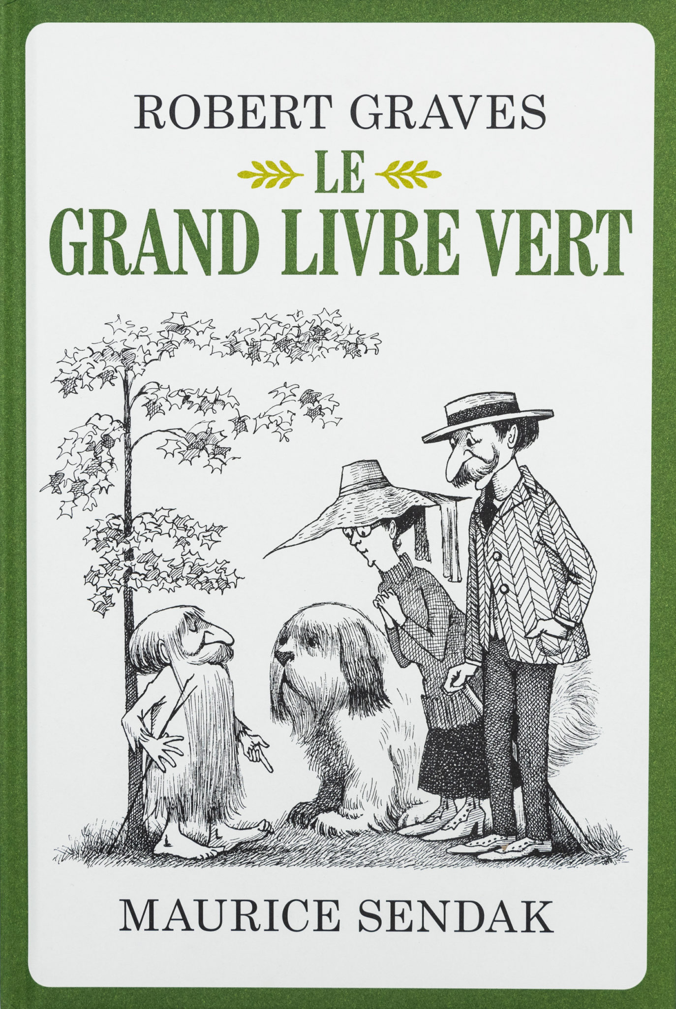 Le grand livre vert – Maurice Sendak , Robert Graves – Peinture Fraiche
