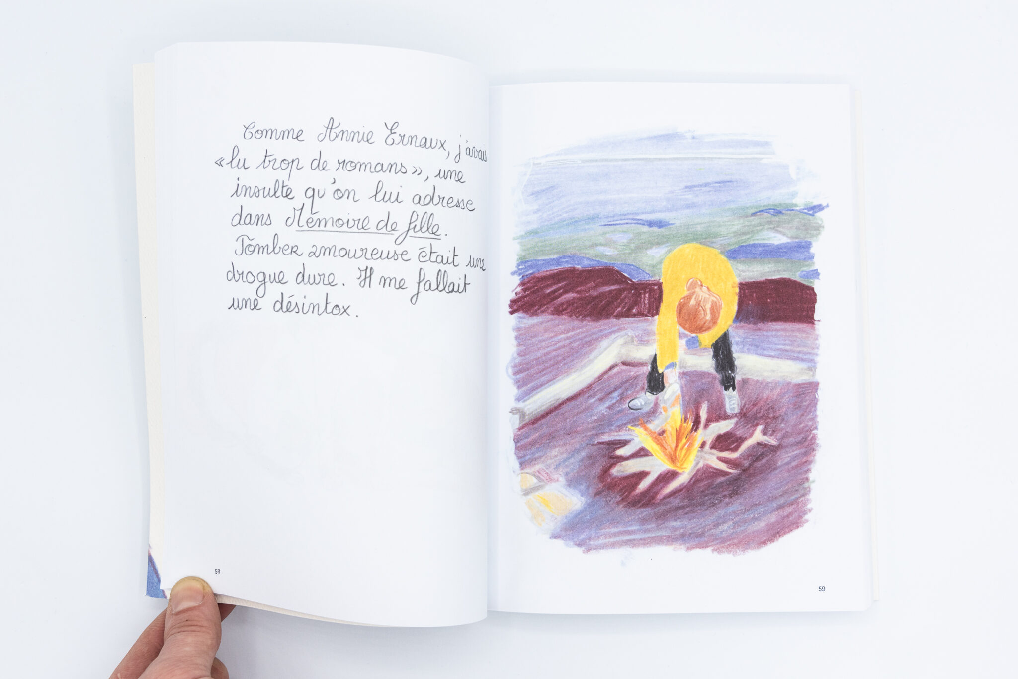 Corps Vivante – Julie Delporte – Peinture Fraiche